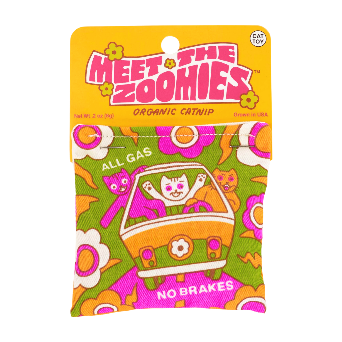 Blue Q Catnip Toy - Meet the Zoomies — National Mustard Museum