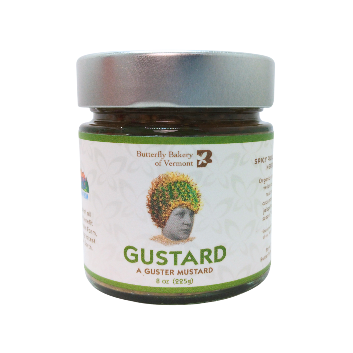 Butterfly Bakery Gustard: A Guster Mustard — National Mustard Museum