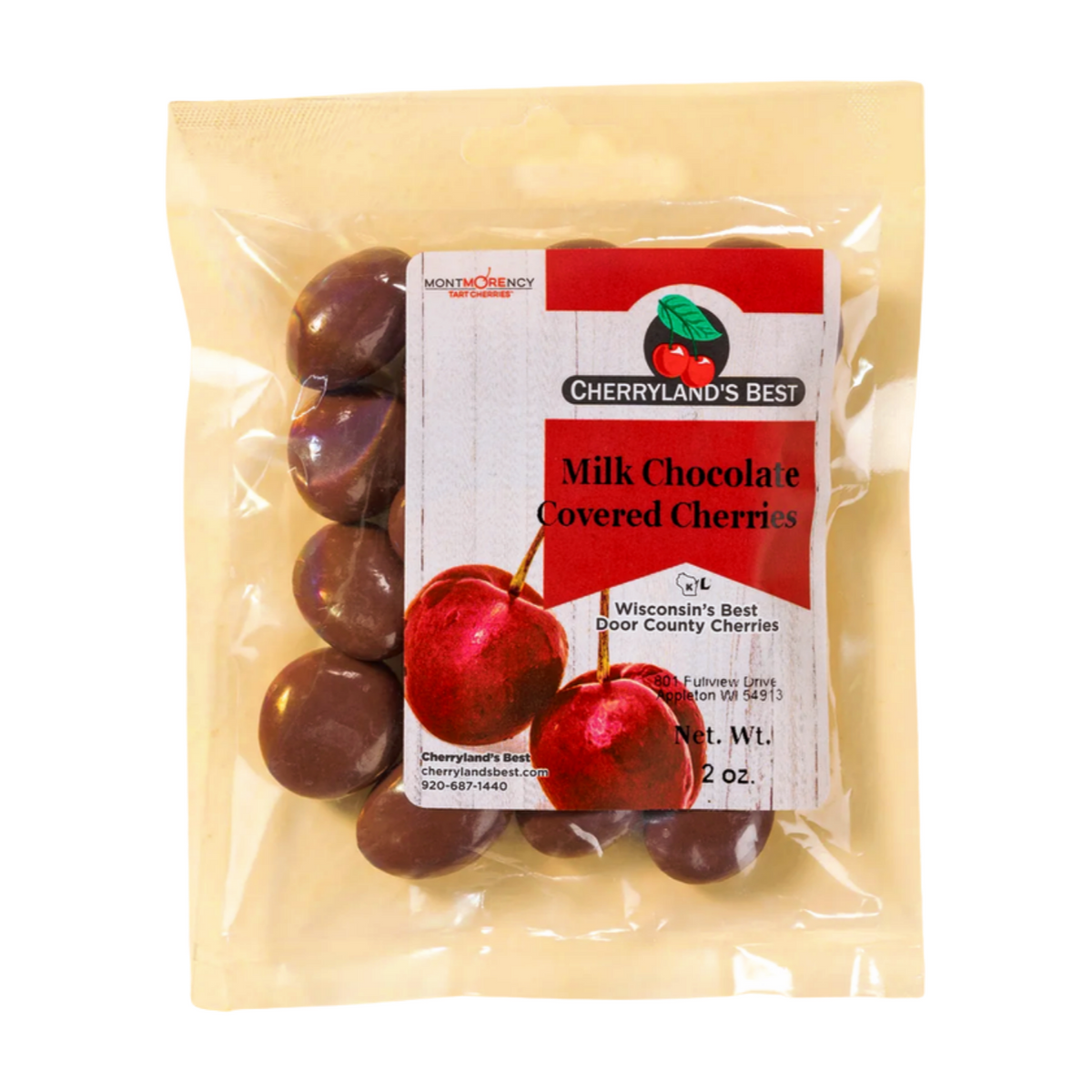 Cherryland's Best Milk Chocolate Covered Cherries — National Mustard Museum