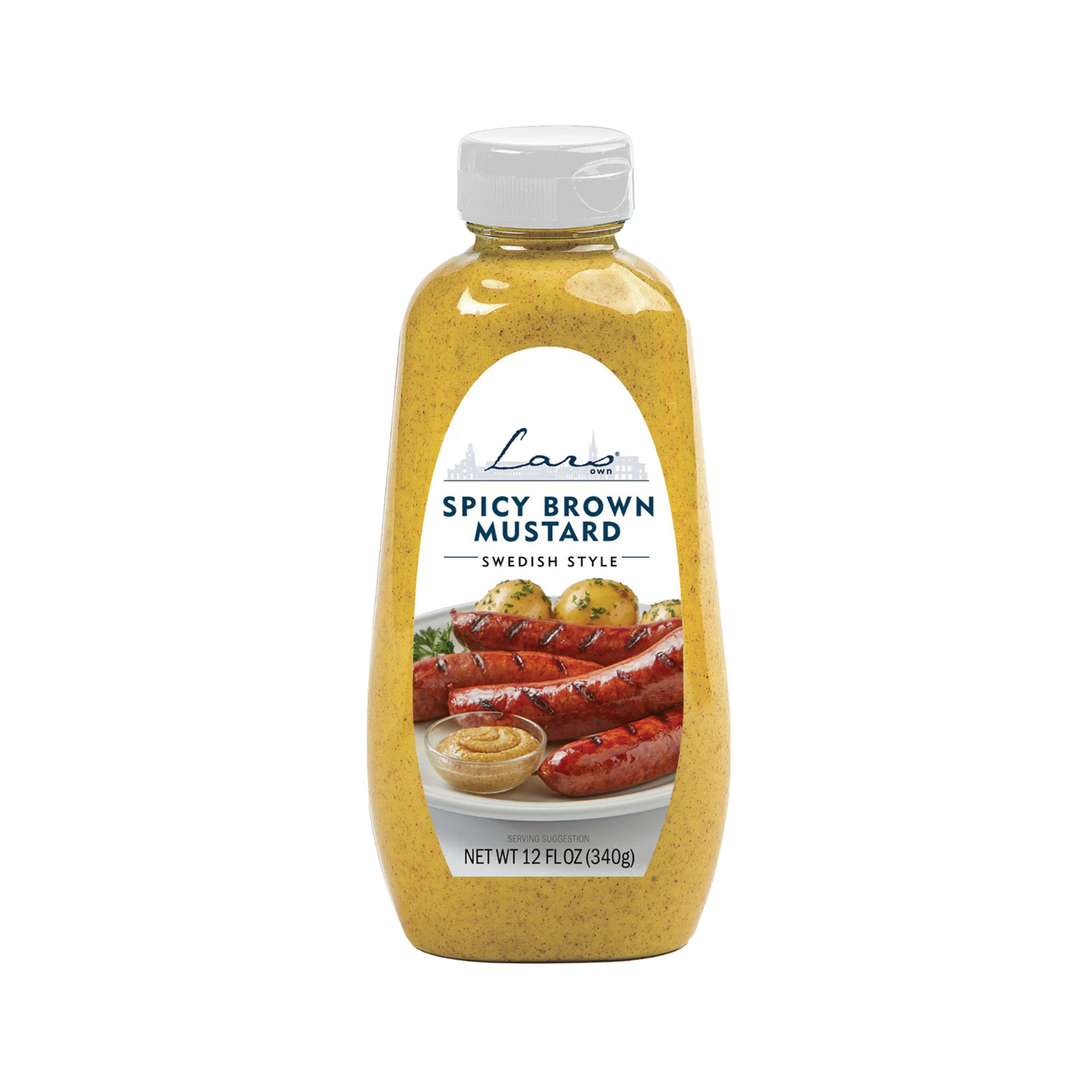 Lars Swedish Style Spicy Brown Mustard — National Mustard Museum