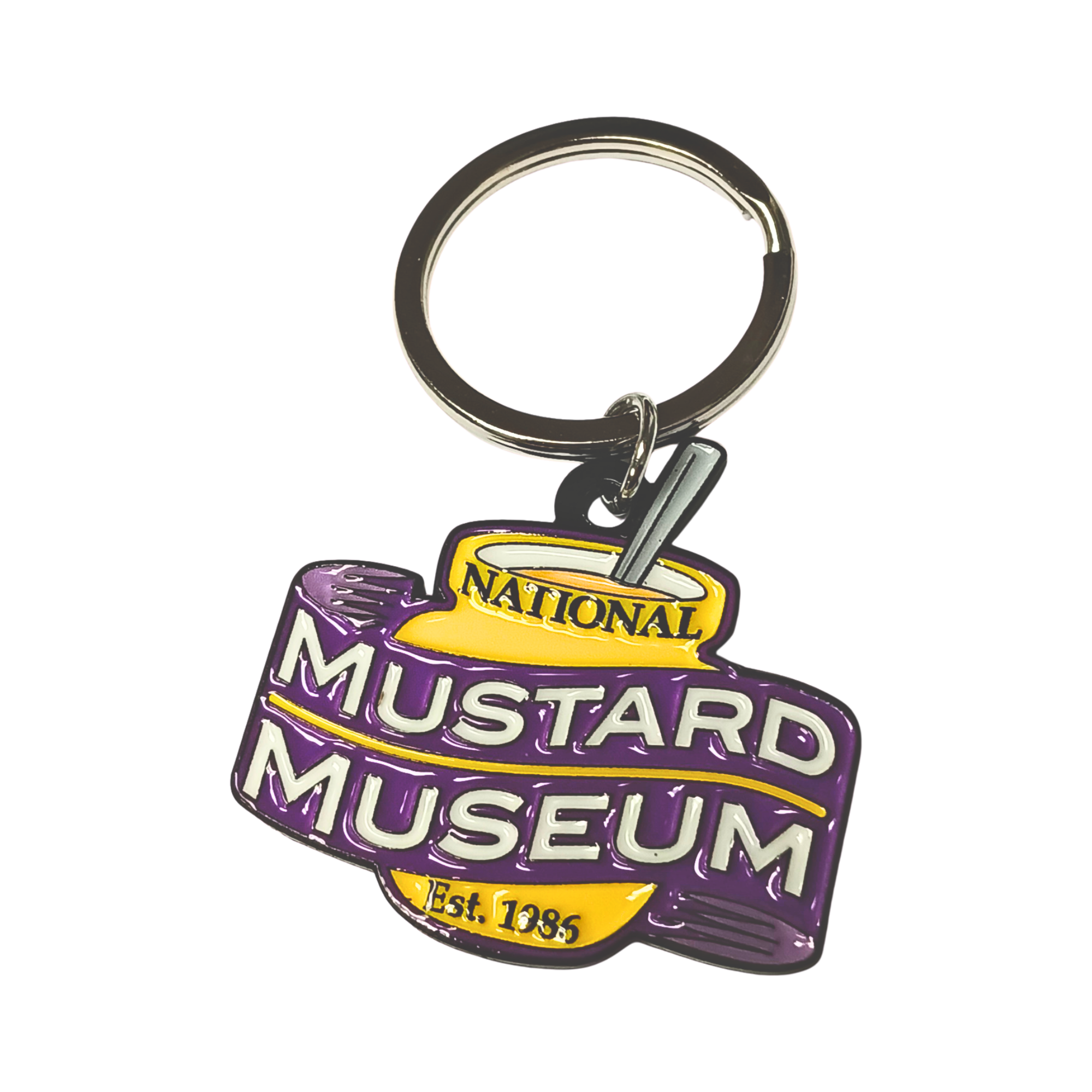 Mustard Museum Key Chain — National Mustard Museum