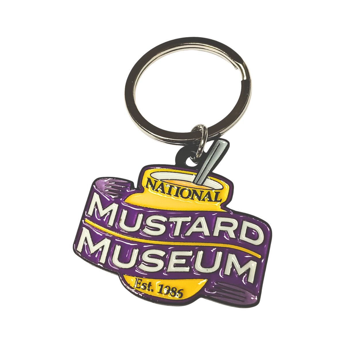 Mustard Museum Key Chain — National Mustard Museum