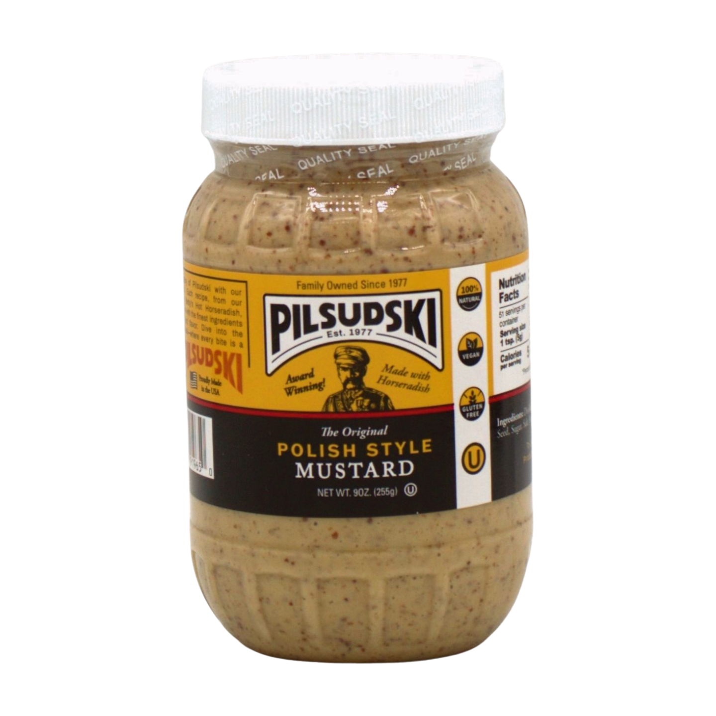Pilsudski Polish Style Mustard — National Mustard Museum