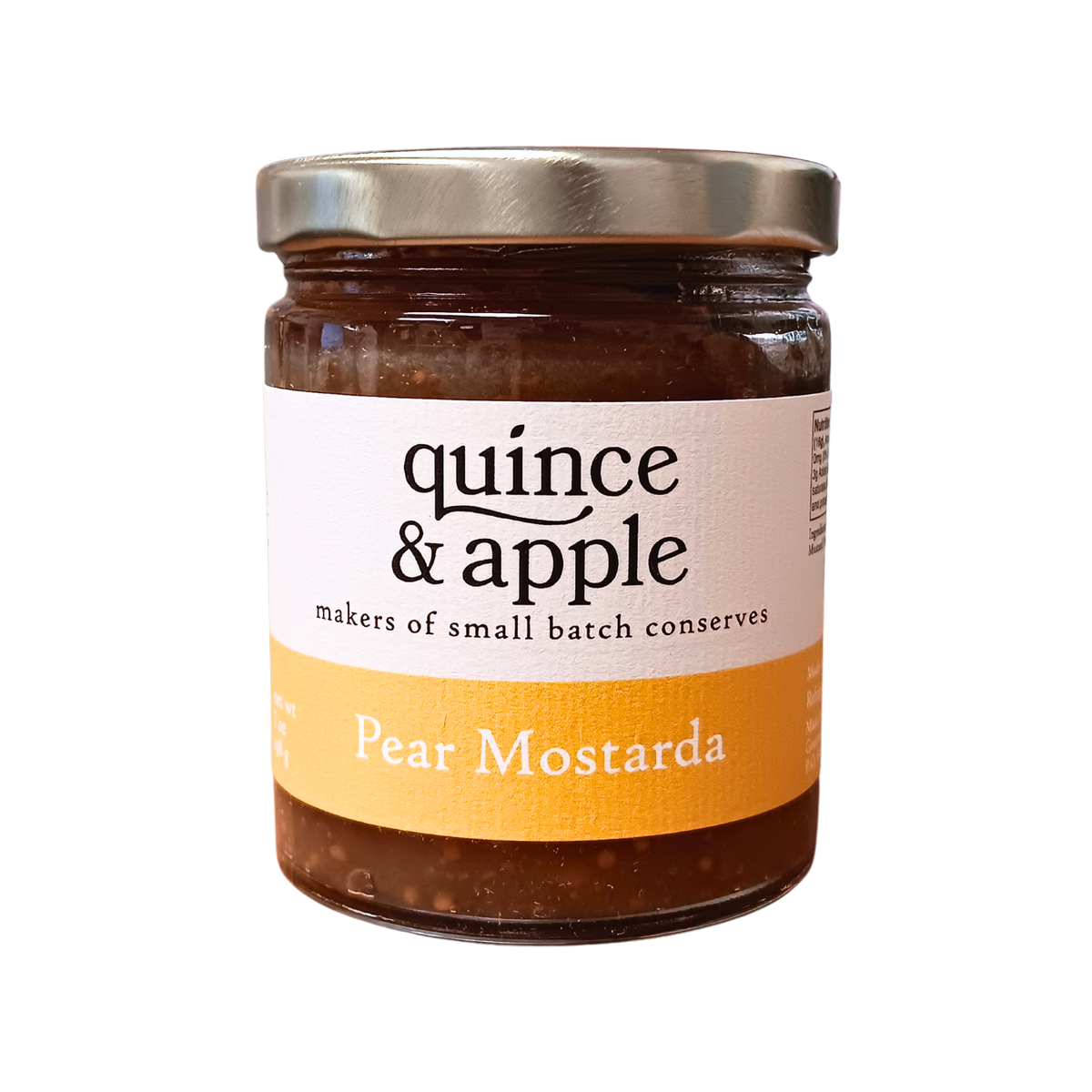 Quince & Apple Pear Mostarda — National Mustard Museum