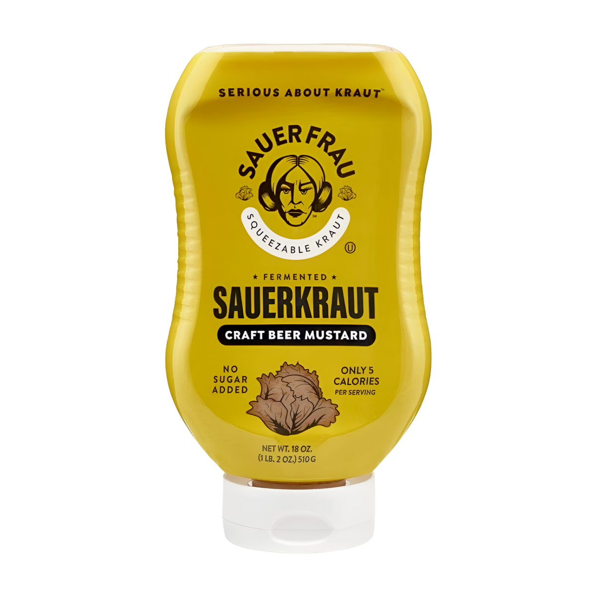 Sauer Frau Sauerkraut Craft Beer Mustard — National Mustard Museum
