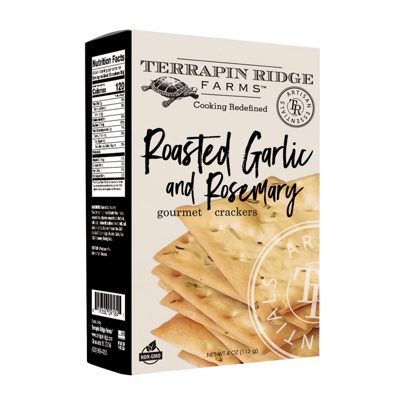 Terrapin Ridge Roasted Garlic and Rosemary Crackers — National Mustard ...