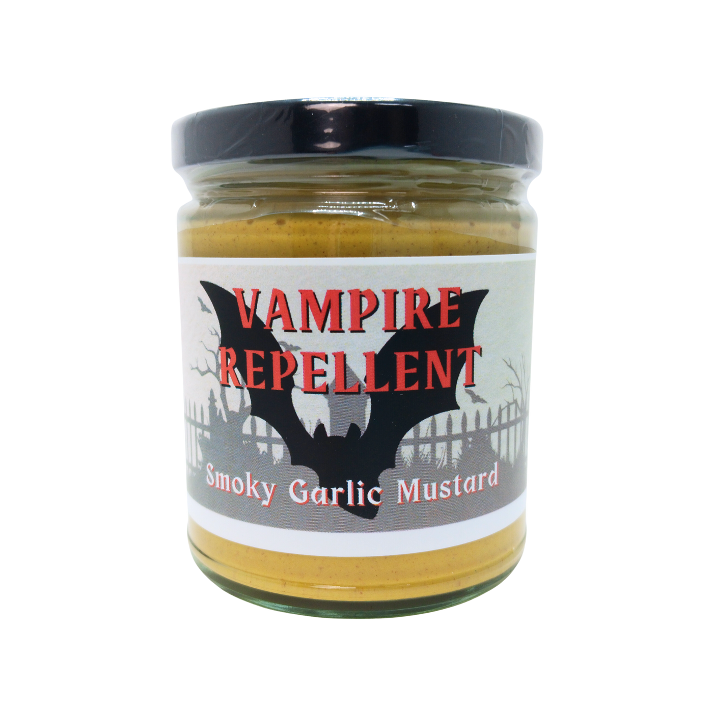 Vampire Repellent Smoky Garlic Mustard — National Mustard Museum