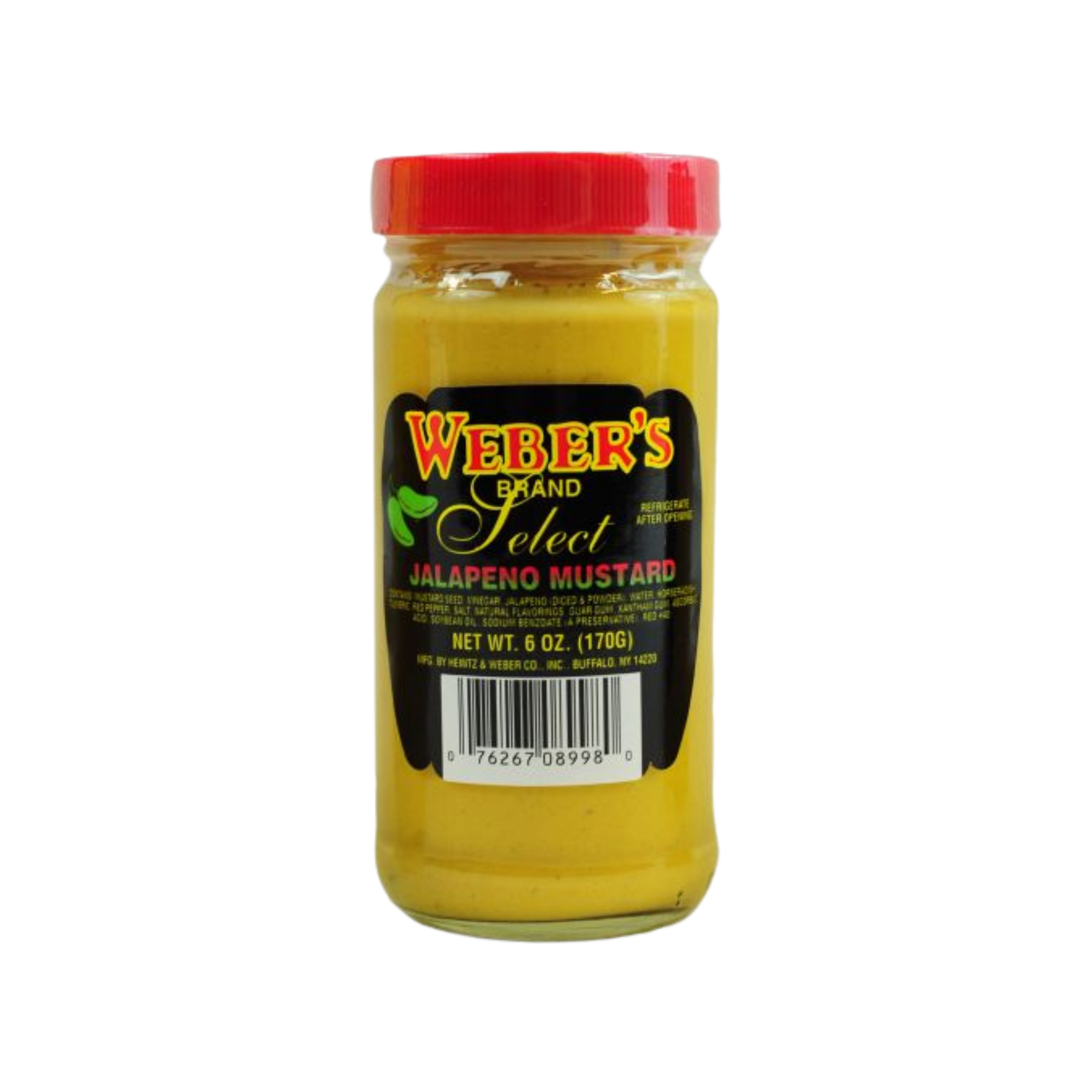 Weber's Jalapeño Mustard — National Mustard Museum