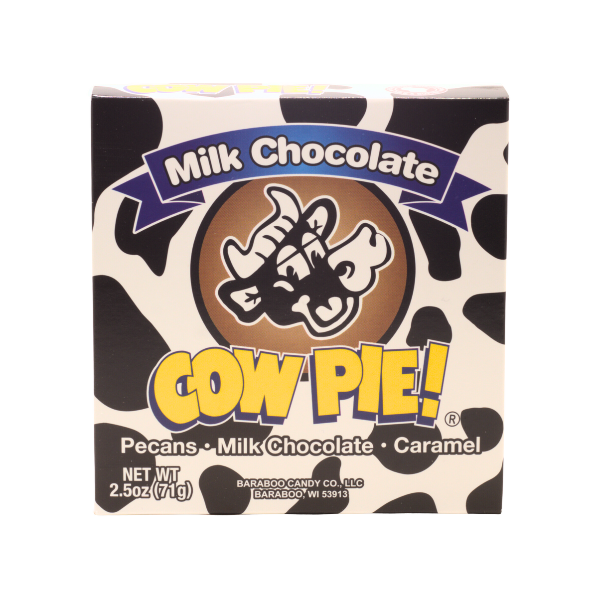 Baraboo Candy Milk Chocolate Cow Pie — National Mustard Museum