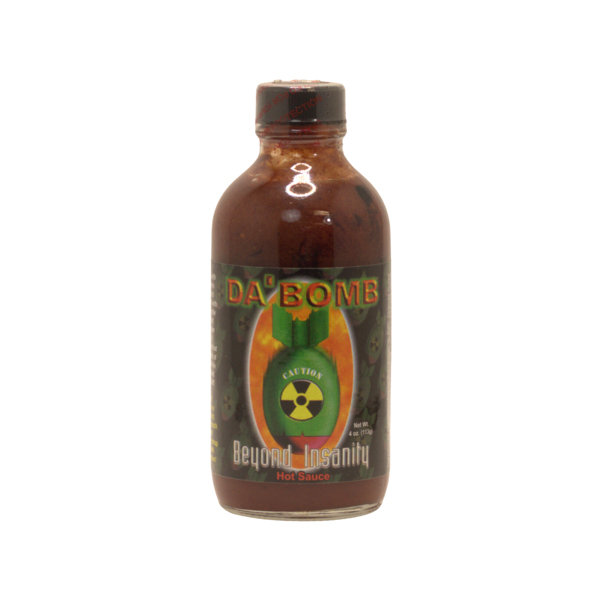 Da Bomb Beyond Insanity Hot Sauce — National Mustard Museum