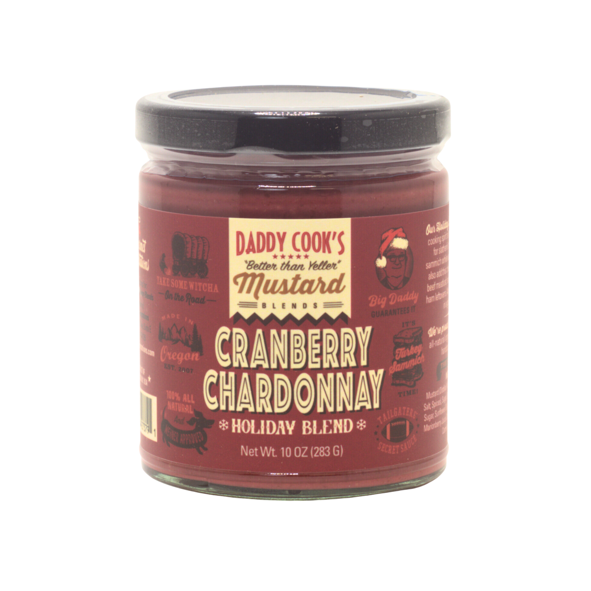 Daddy Cook's Cranberry Chardonnay Mustard — National Mustard Museum