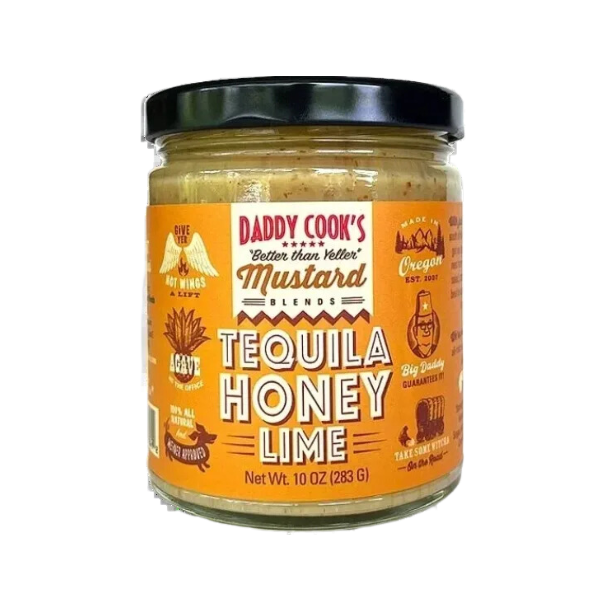 Daddy Cook's Tequila Honey Lime Mustard — National Mustard Museum