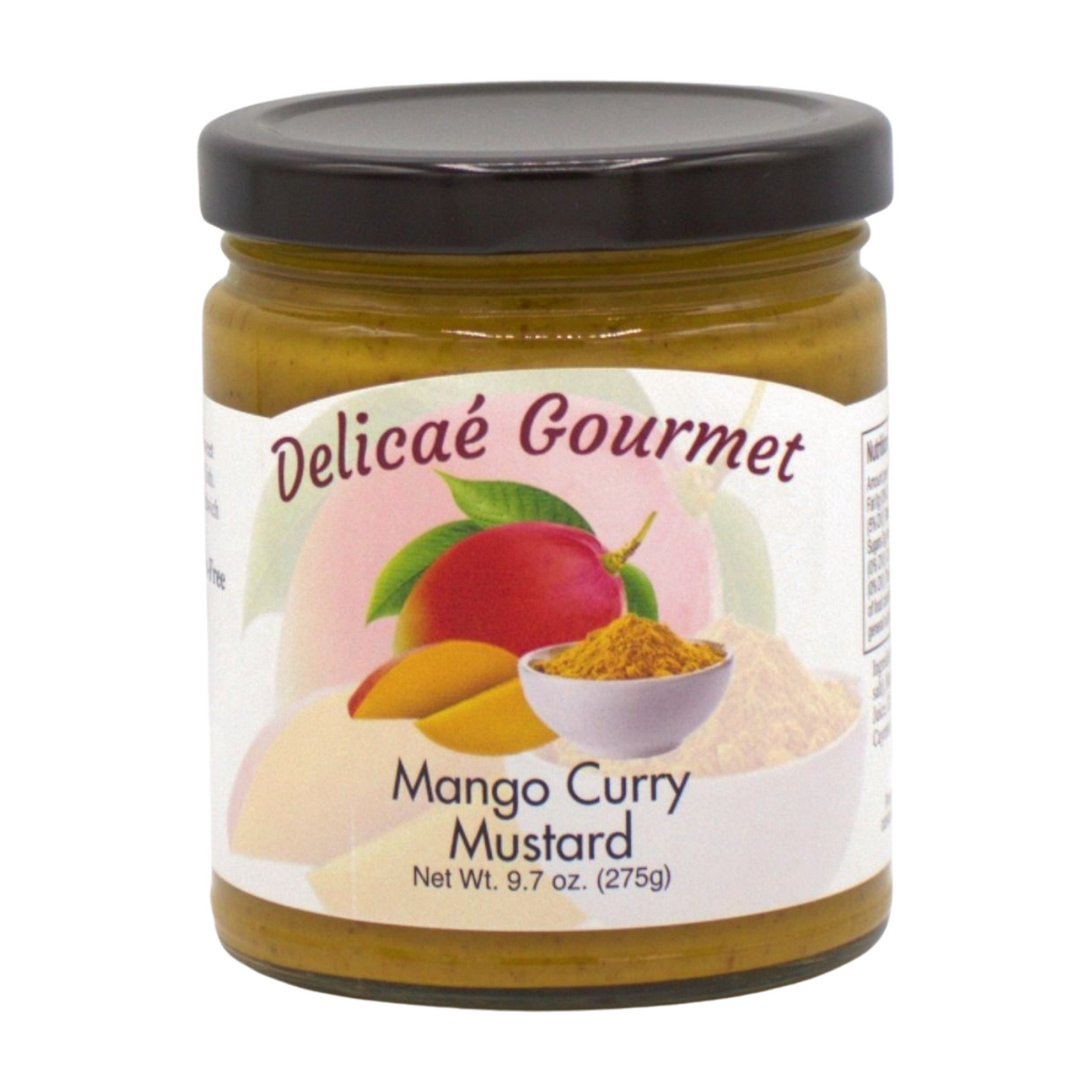 Delicae Gourmet Mango Curry Mustard — National Mustard Museum