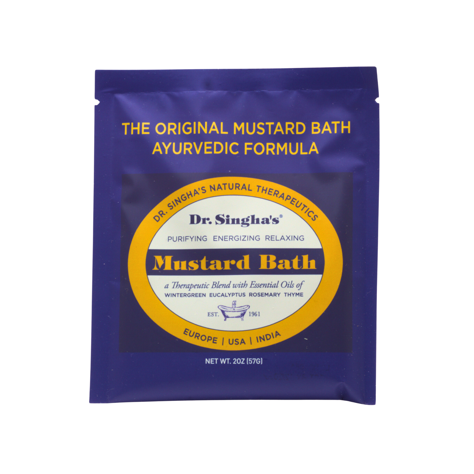 Dr. Singha's Mustard Bath — National Mustard Museum
