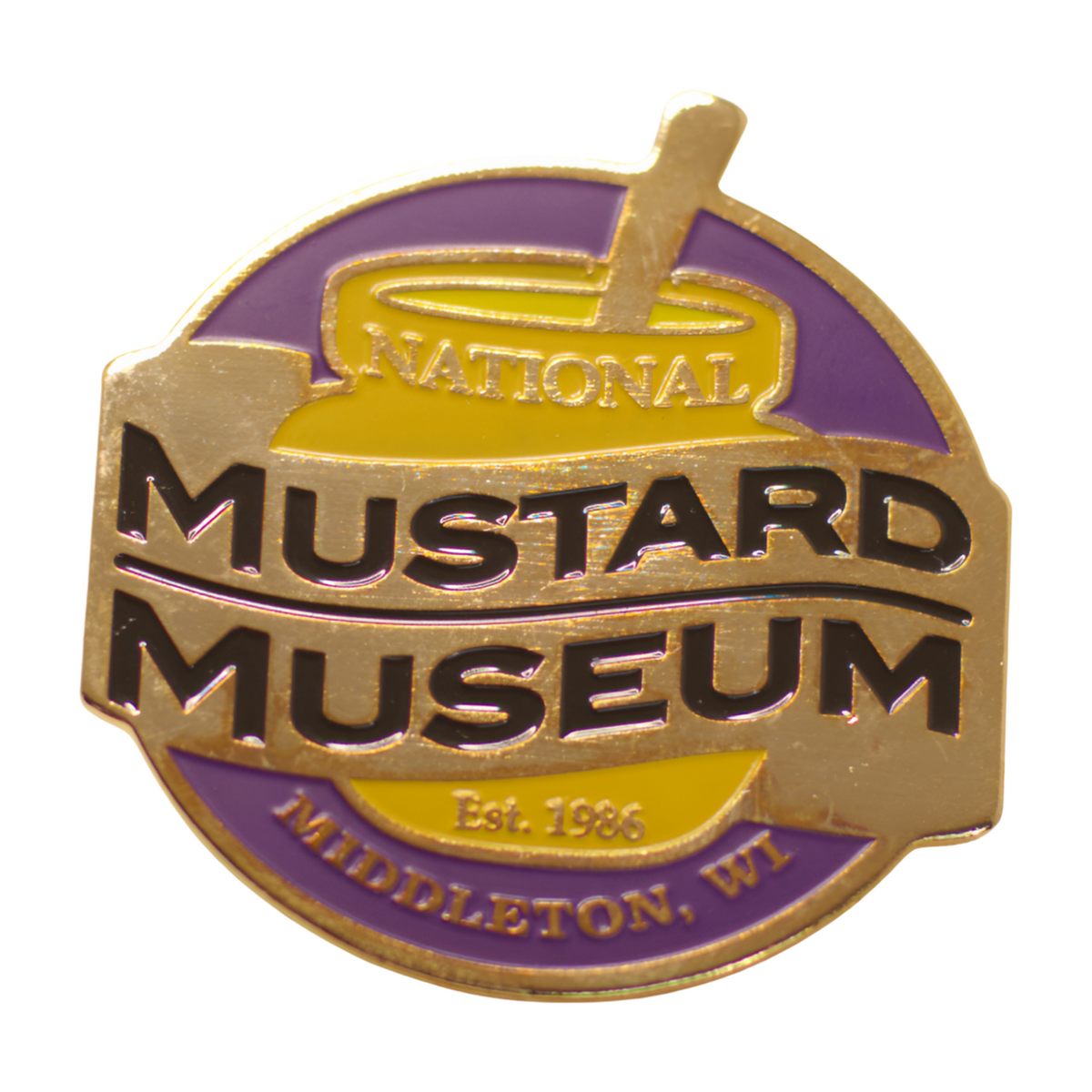 Mustard Museum Lapel Pin — National Mustard Museum