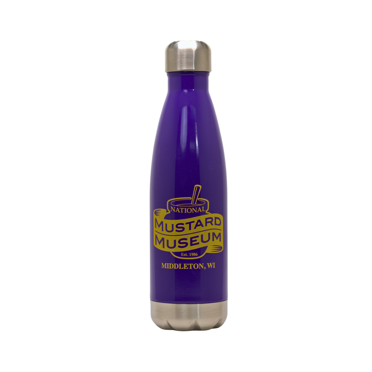 Mustard Museum Water Bottle — National Mustard Museum