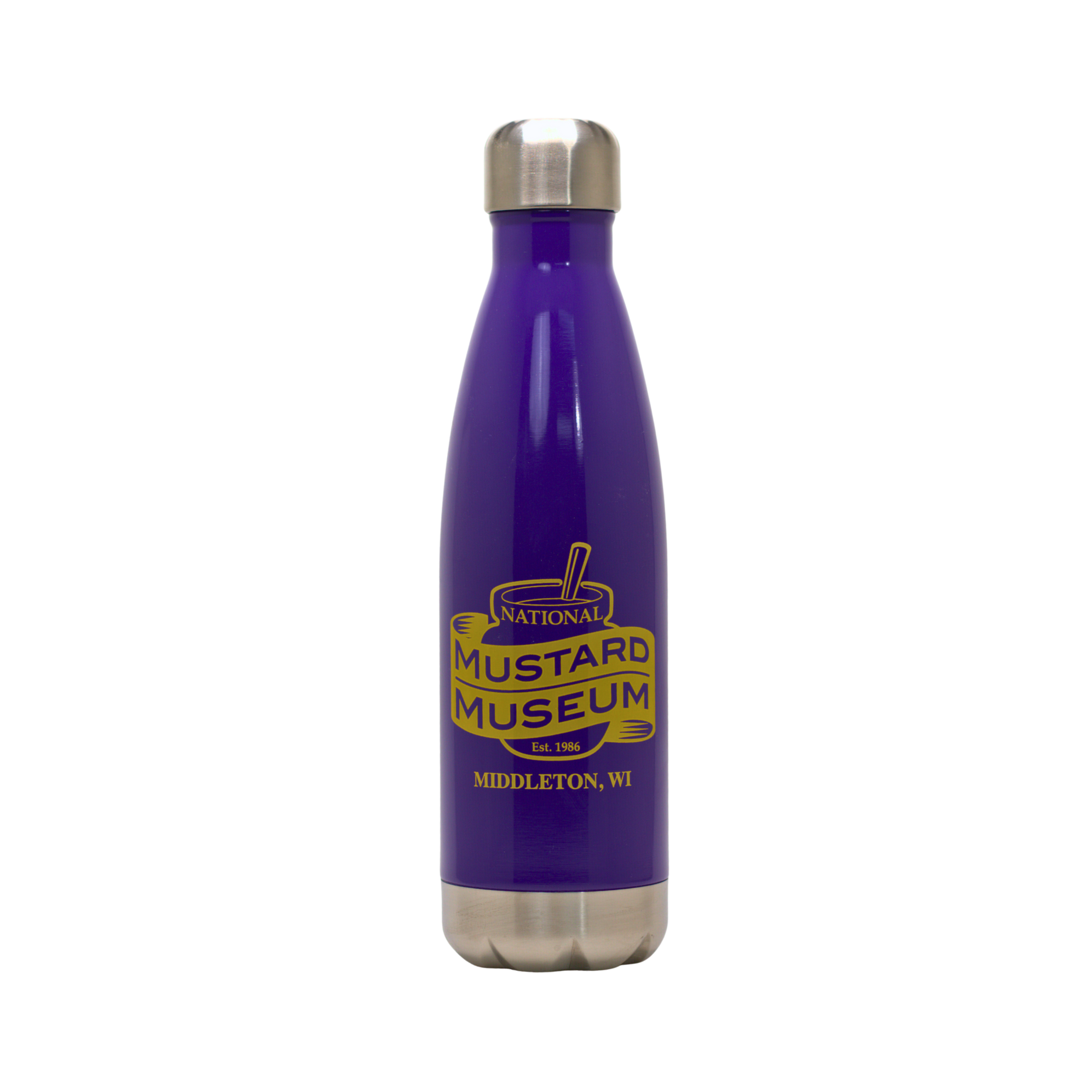 Mustard Museum Water Bottle — National Mustard Museum