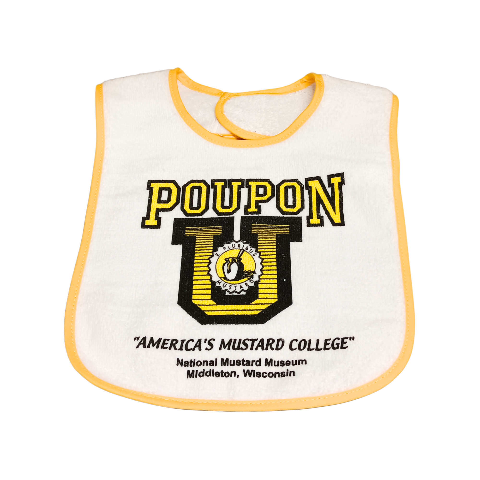 Poupon U Baby Bib — National Mustard Museum