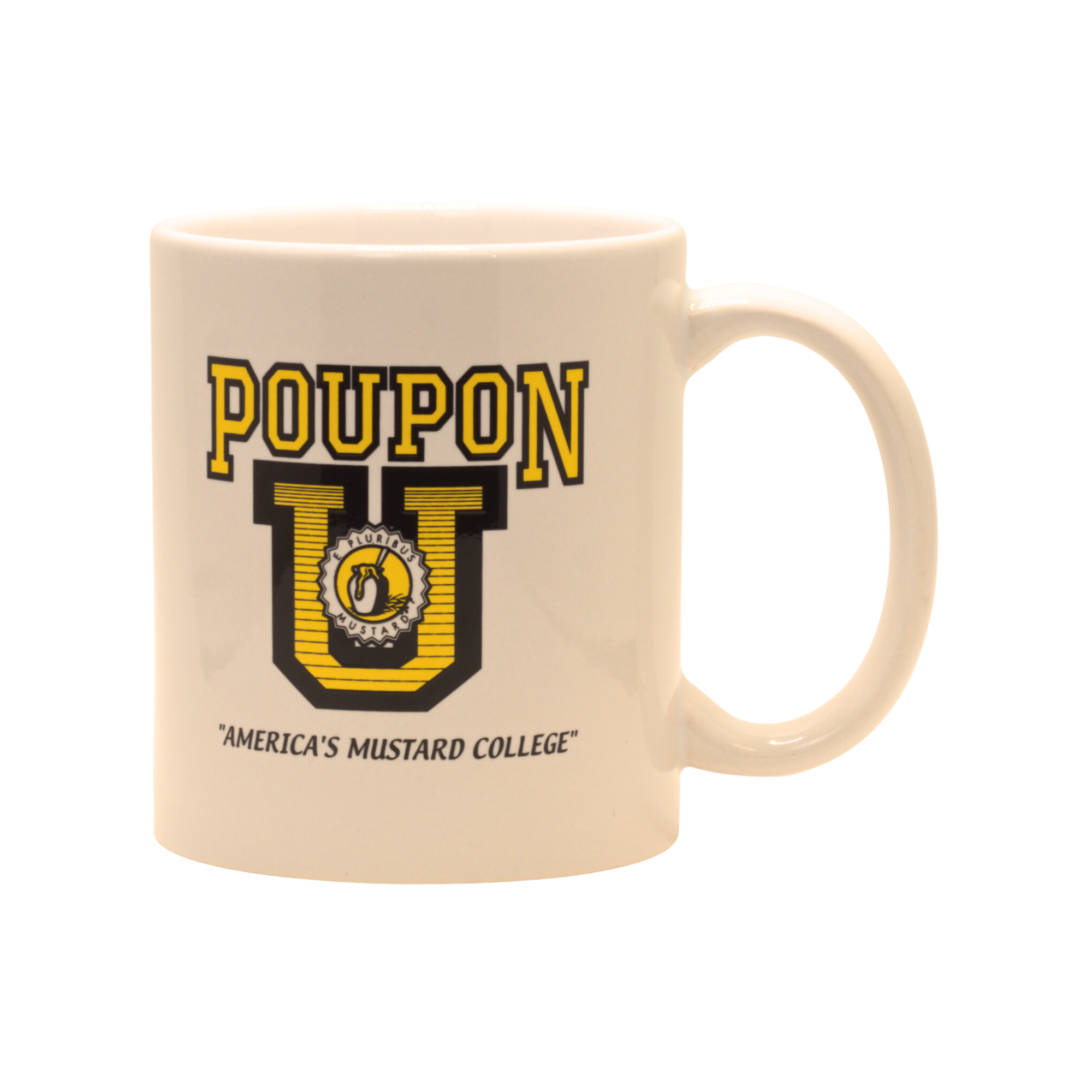 Poupon U Mug — National Mustard Museum