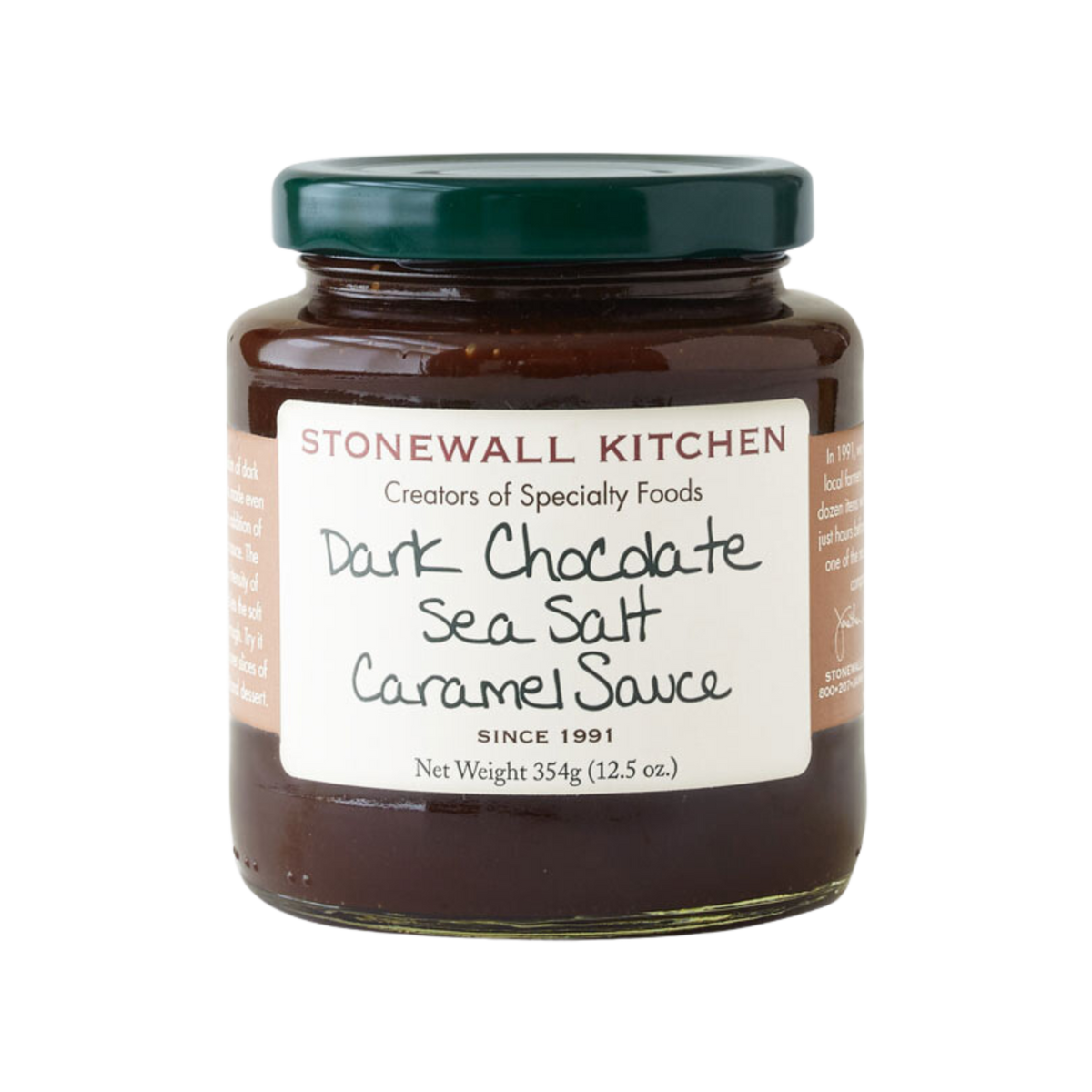 Stonewall Kitchen Dark Chocolate Sea Salt Caramel Sauce — National ...