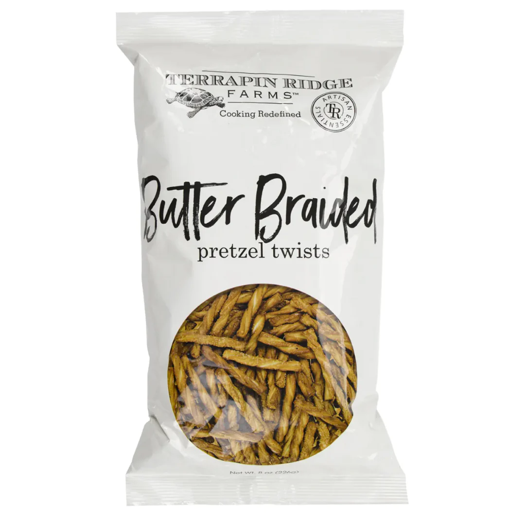 Terrapin Ridge Butter Braided Pretzel Twists — National Mustard Museum