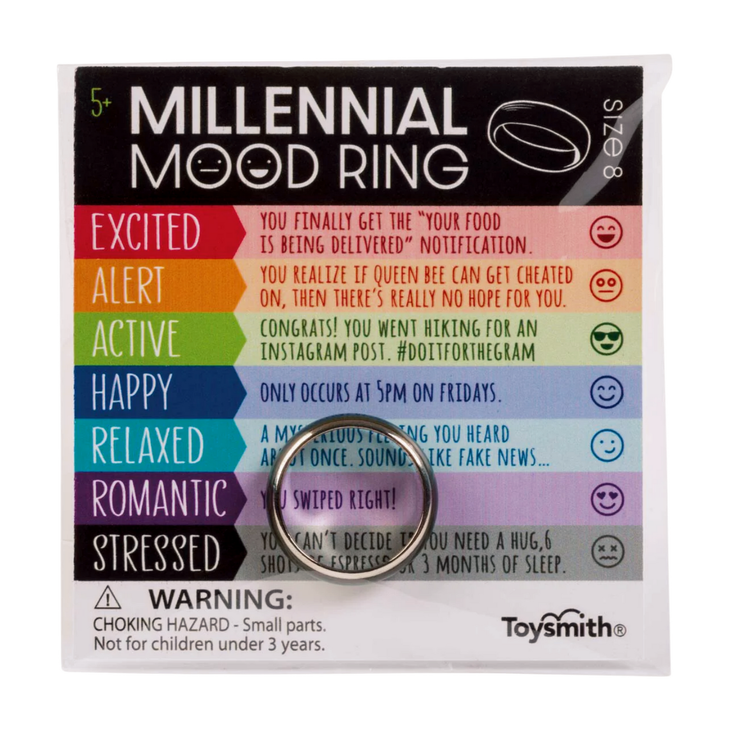 Toysmith Millennial Mood Ring — National Mustard Museum
