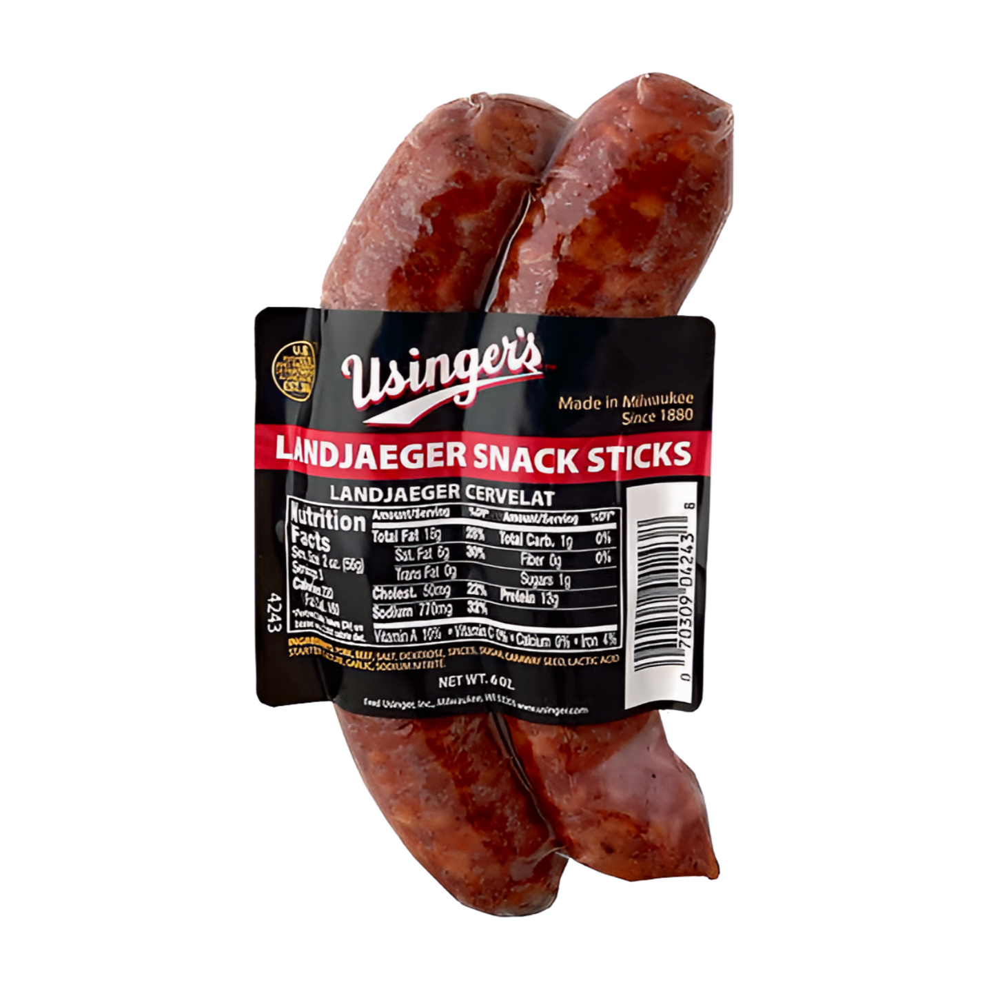 Usinger's Landjaeger Snack Sticks — National Mustard Museum